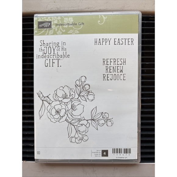 Stampin' Up! | Design | Stampin Up Happy Easter Religious Spring Flower ...